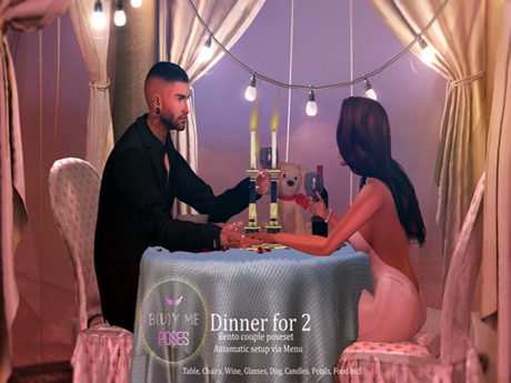 Second Life Marketplace - B(u)Y ME: Dinner for 2 BOX//REZZ